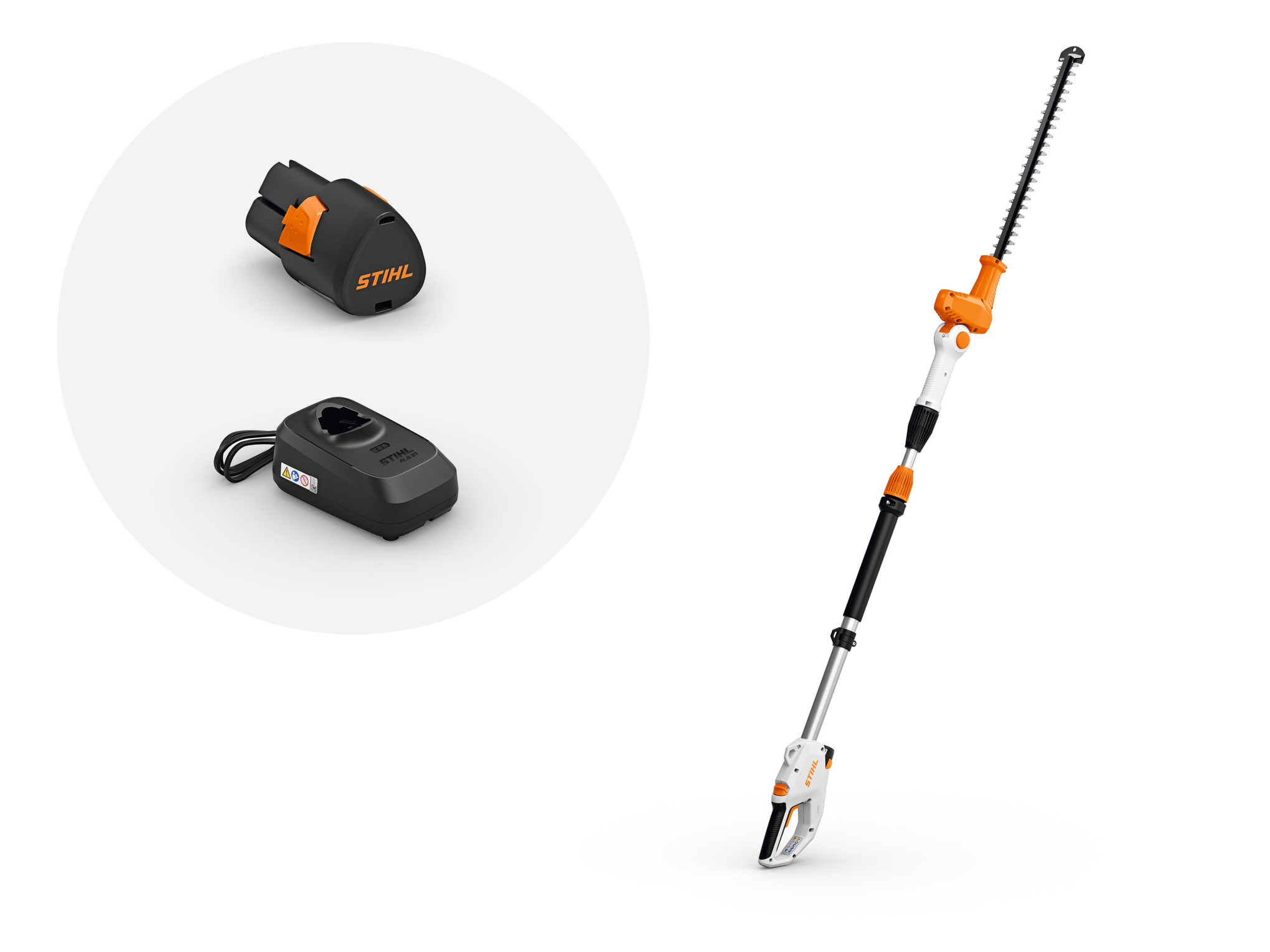 STIHL HLA 40 Battery Powered Extended-Reach Hedge Trimmer - Bishop's ...